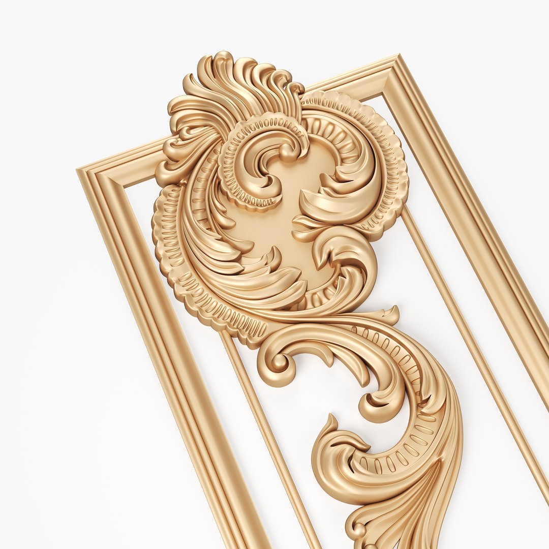 3D Decor With A Profile - TurboSquid 1873787