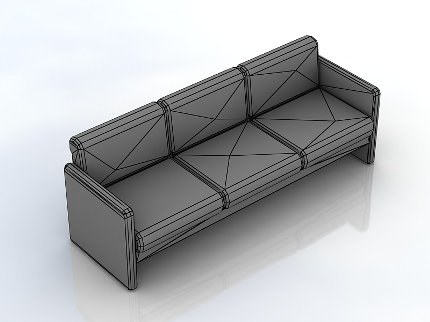 3ds Max Sofa Rendering