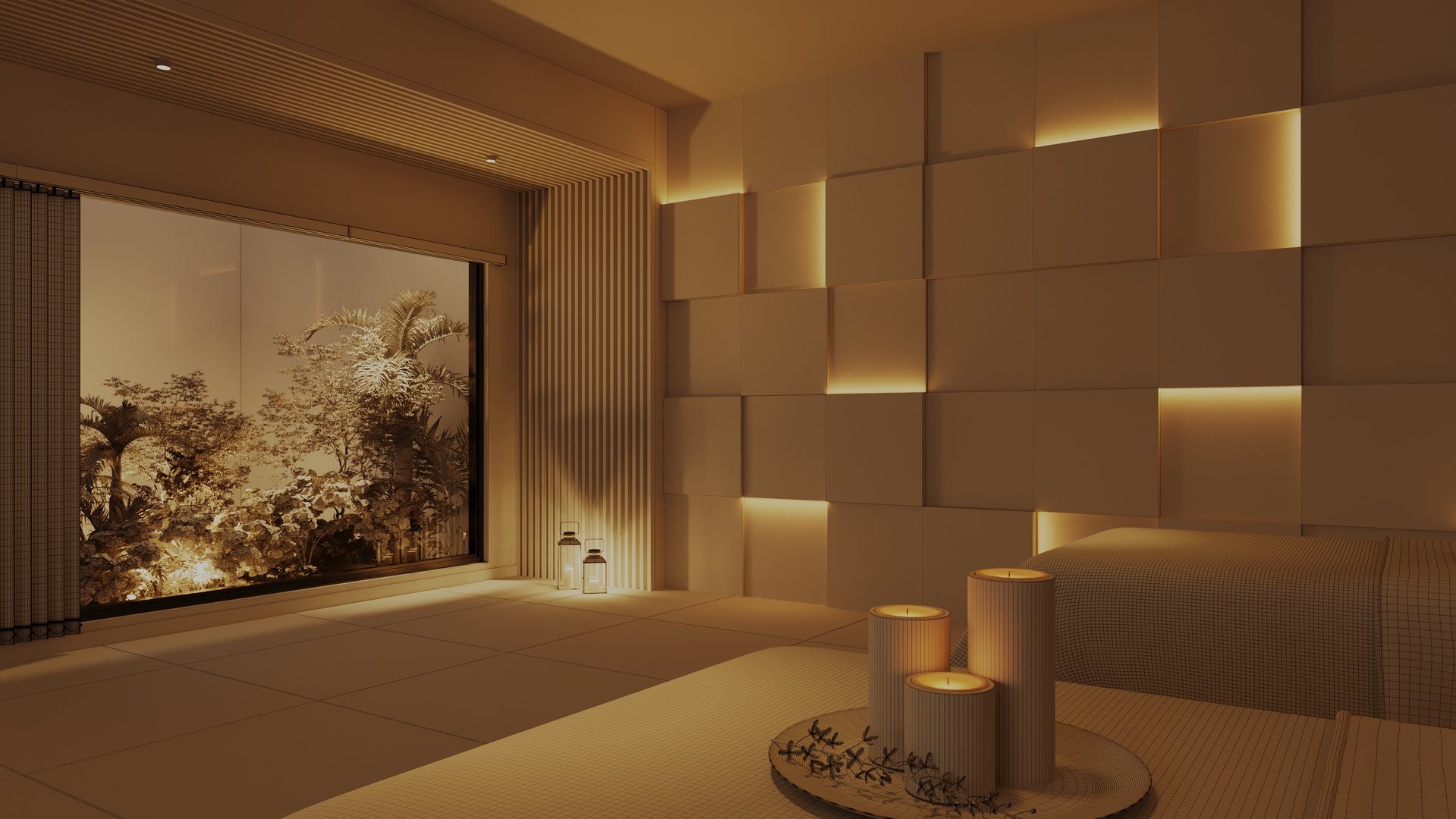 Sauna Bath And Spa Interior3d Model Model - TurboSquid 2267952