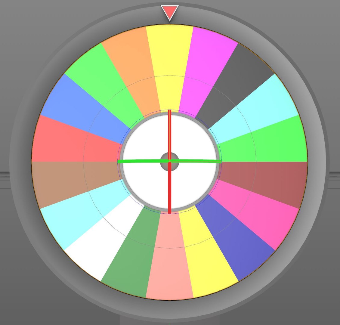 Wheel Rotated Games 3D Model - TurboSquid 1413076