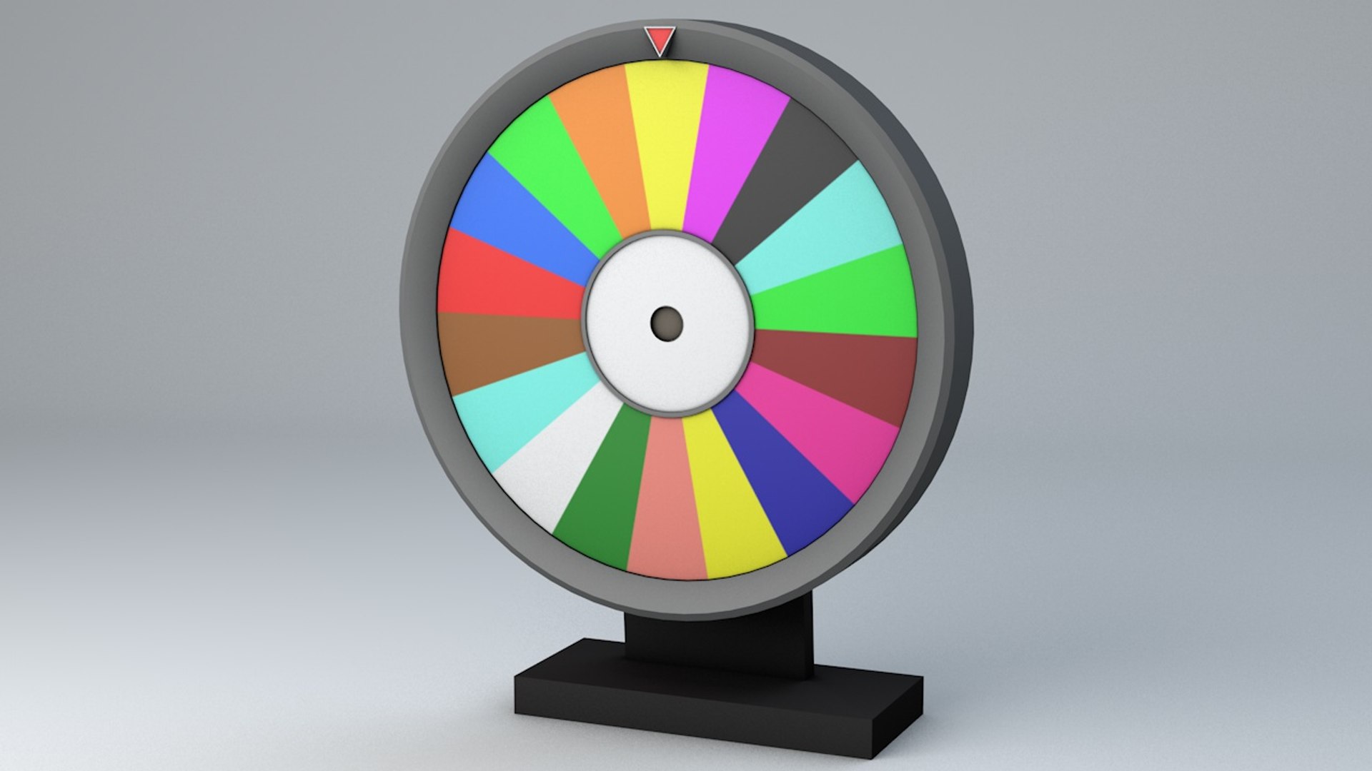 Wheel Rotated Games 3D Model - TurboSquid 1413076