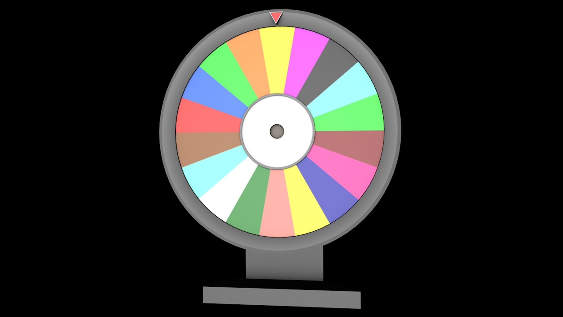 Wheel Rotated Games 3D Model - TurboSquid 1413076