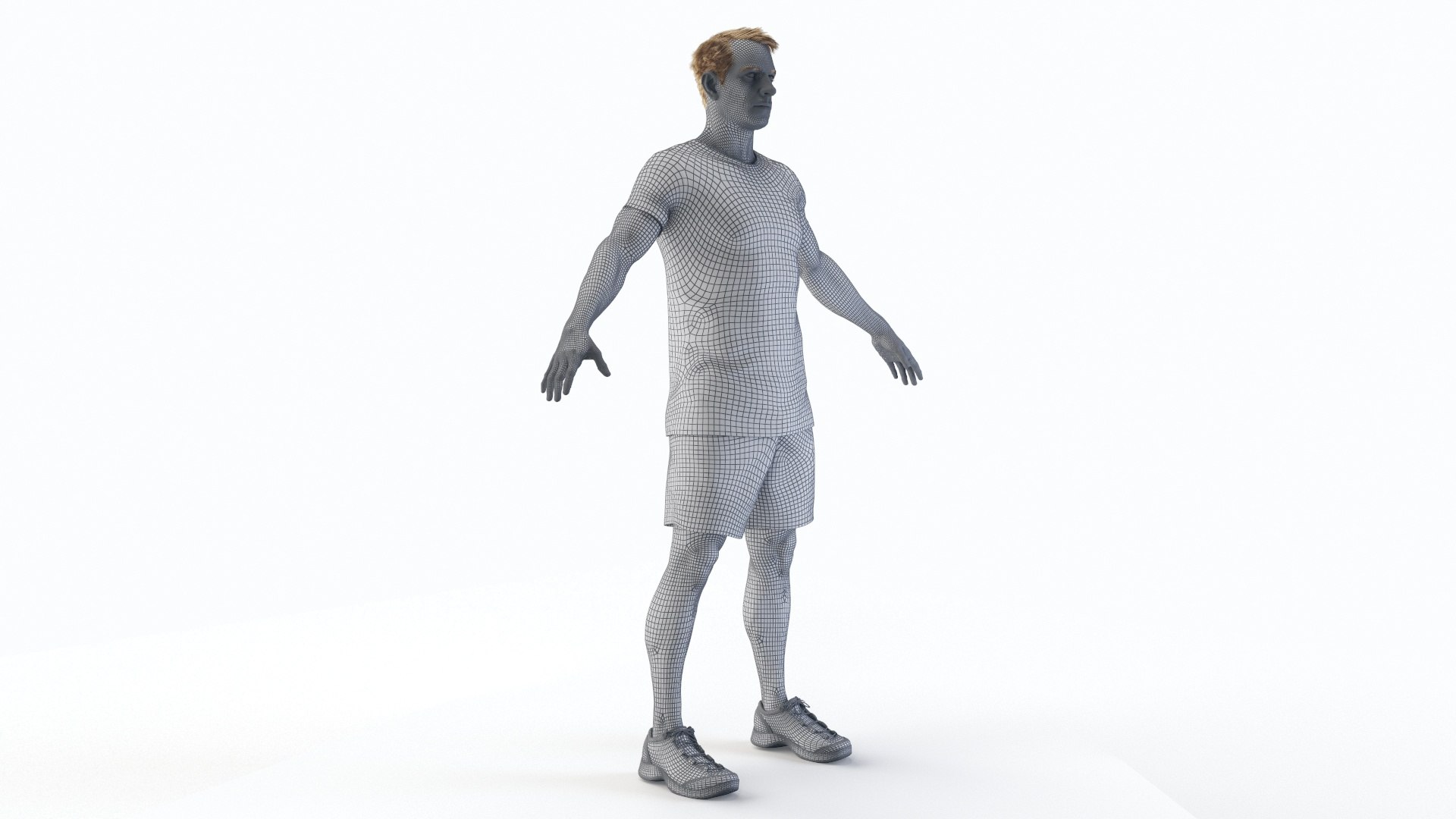 3D Male Workout Clothing Model - TurboSquid 2162139