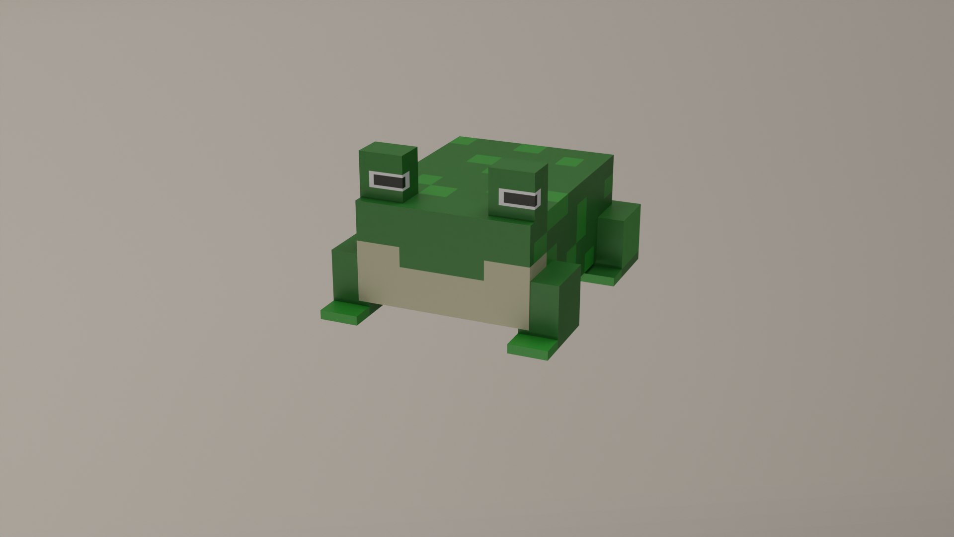 Voxel Low Polly Animal Frog Model - TurboSquid 2181888