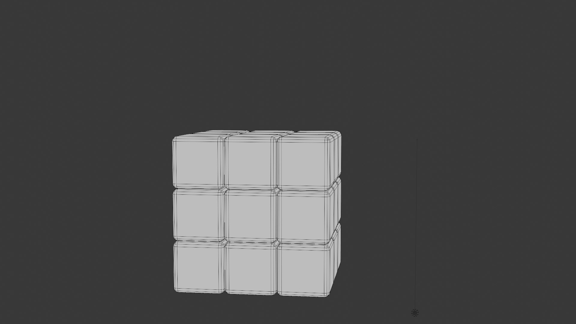 3d Rubics Cube Turbosquid 2411107