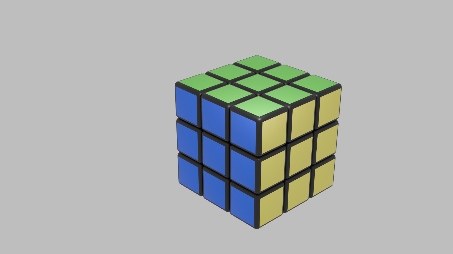 3d Rubics Cube Turbosquid 2411107