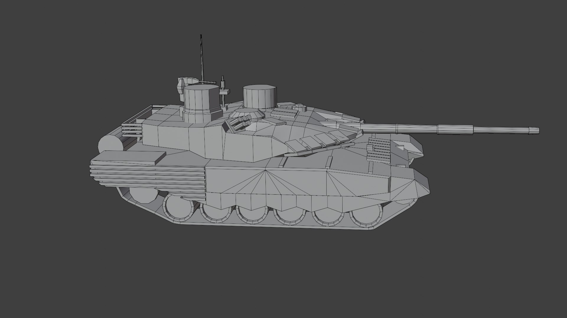 3D T90 low poly model - TurboSquid 1796286