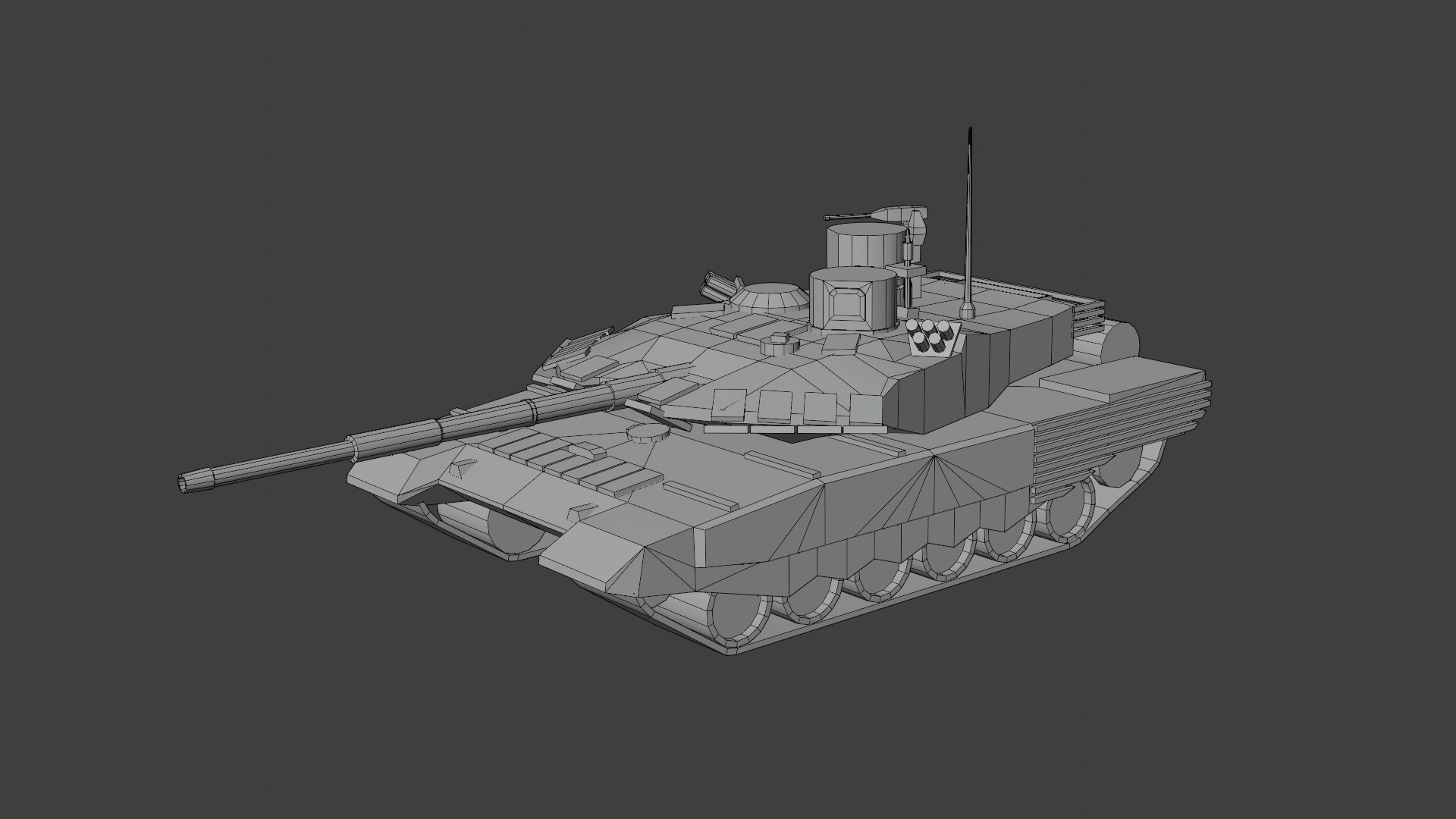 3D T90 low poly model - TurboSquid 1796286