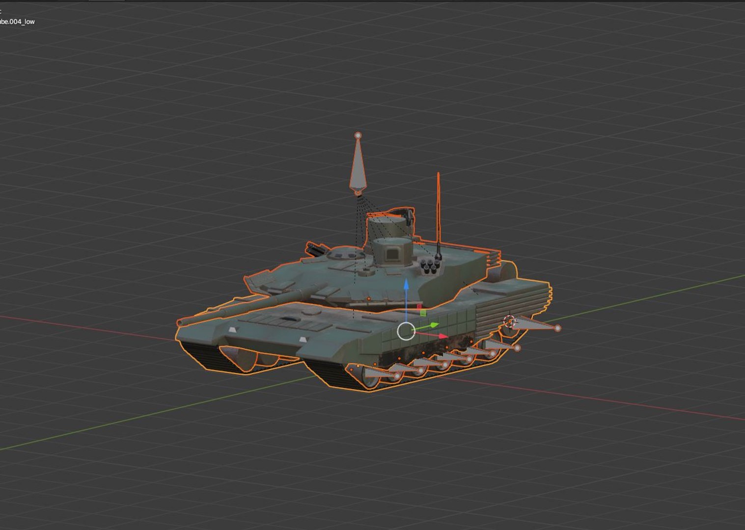 3D T90 low poly model - TurboSquid 1796286