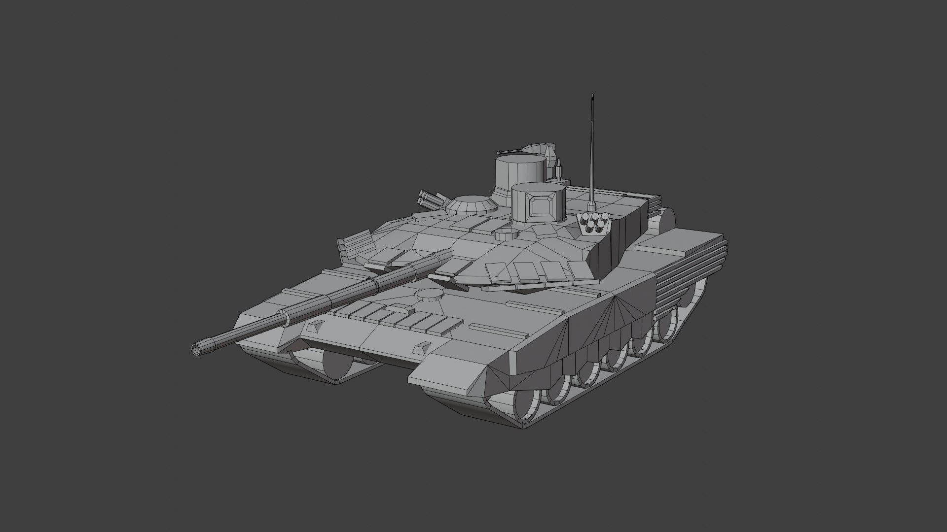 3D T90 low poly model - TurboSquid 1796286