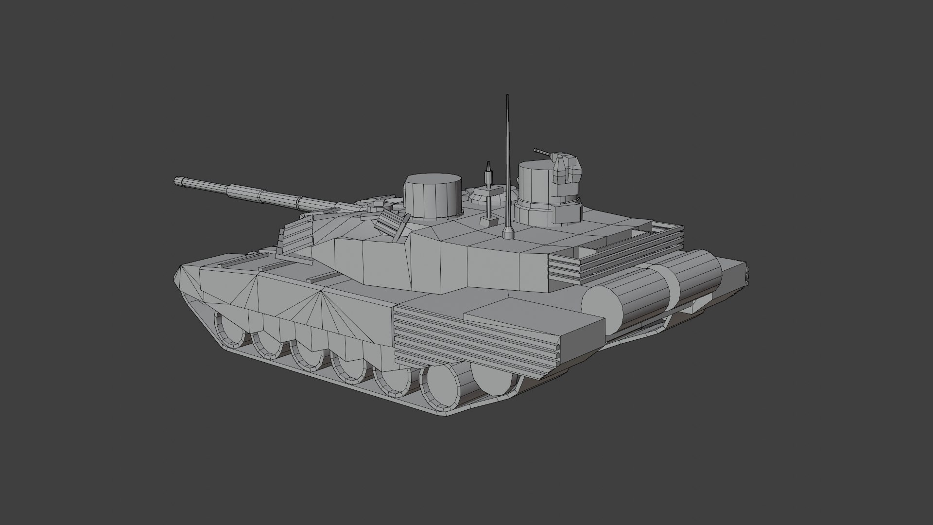 3D T90 low poly model - TurboSquid 1796286