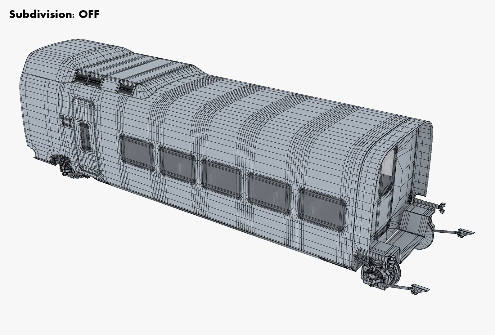 Speed railway passenger car 3D model - TurboSquid 1699728