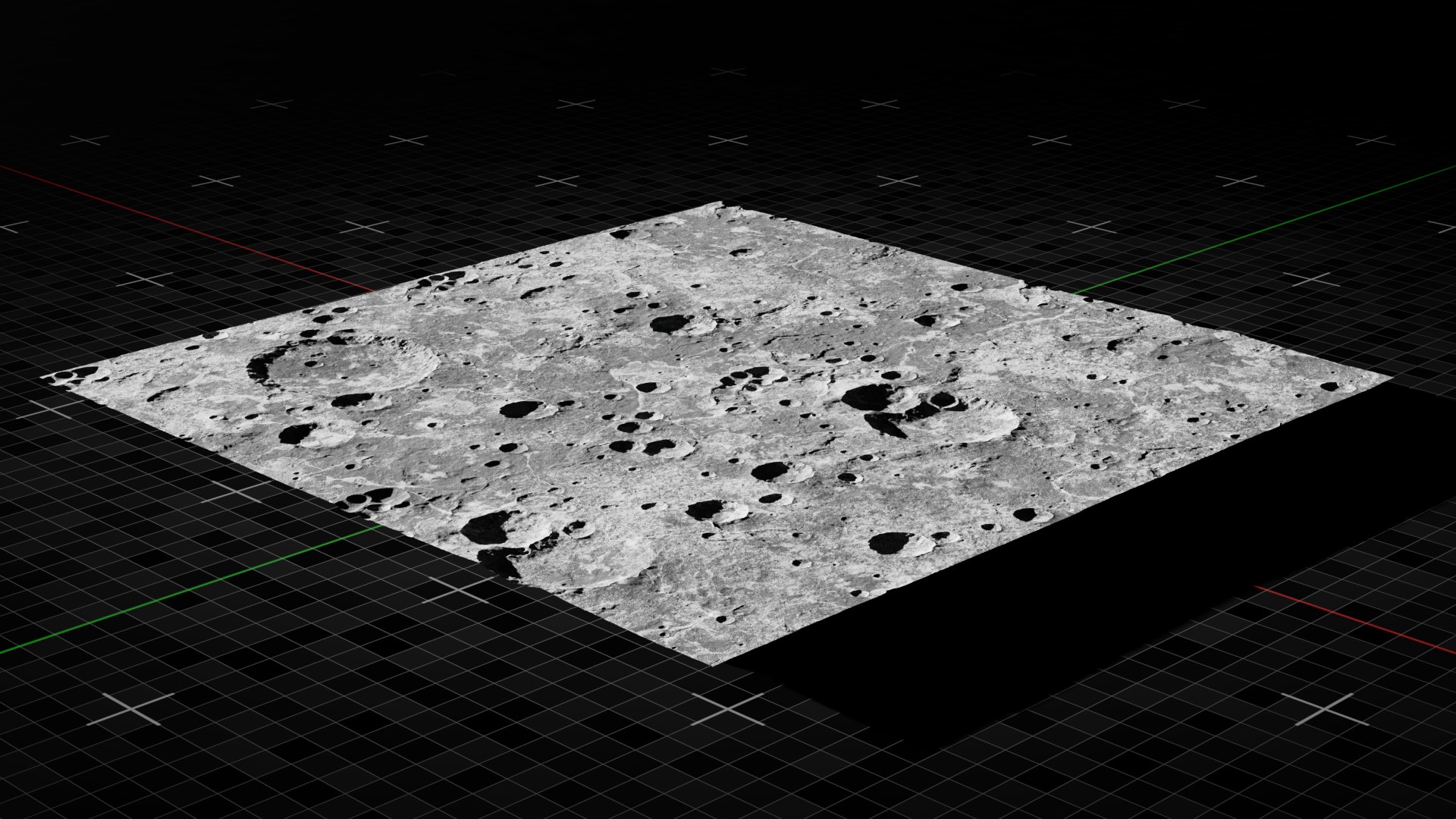 Moon Terrain Pack 3D Model - TurboSquid 2385018