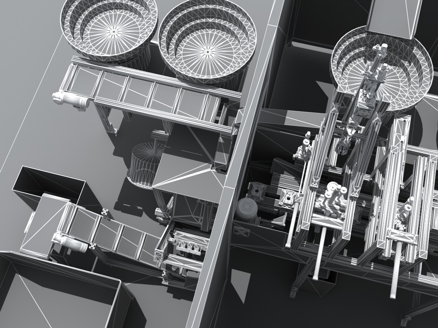 3D Industrial Equipment 37 - Automatic Assembly Line - TurboSquid 2163337