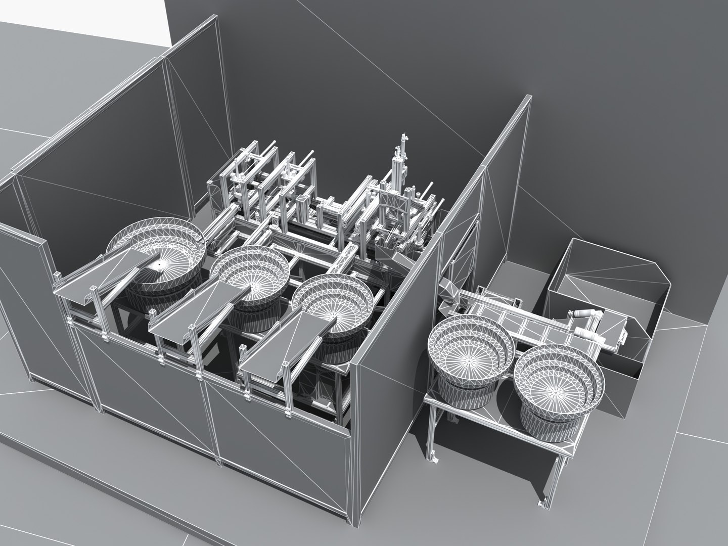 3D Industrial Equipment 37 - Automatic Assembly Line - TurboSquid 2163337