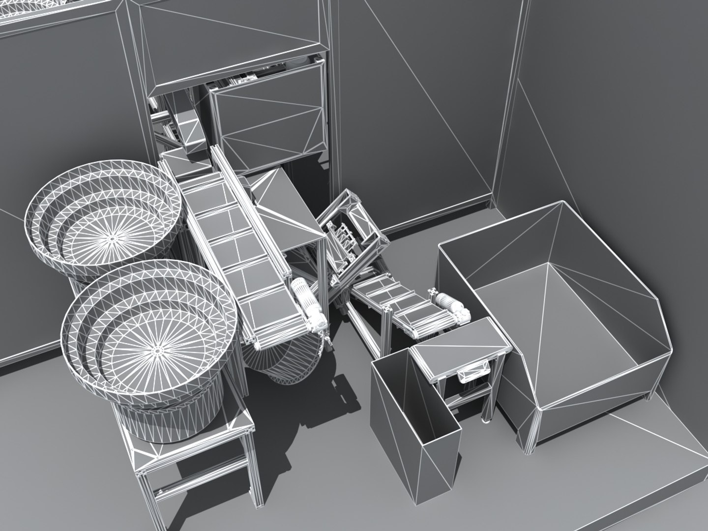3D Industrial Equipment 37 - Automatic Assembly Line - TurboSquid 2163337