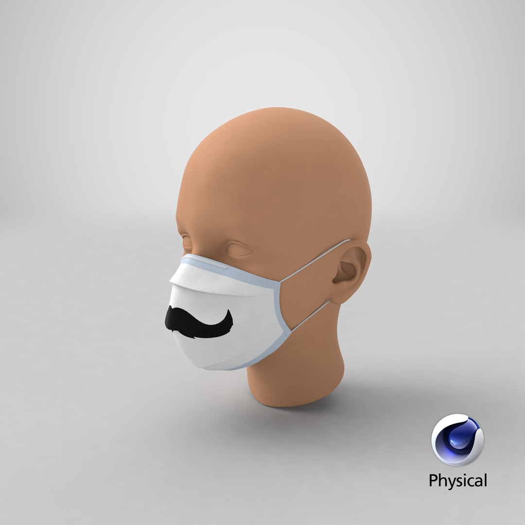 Medical mask 3D model - TurboSquid 1560293