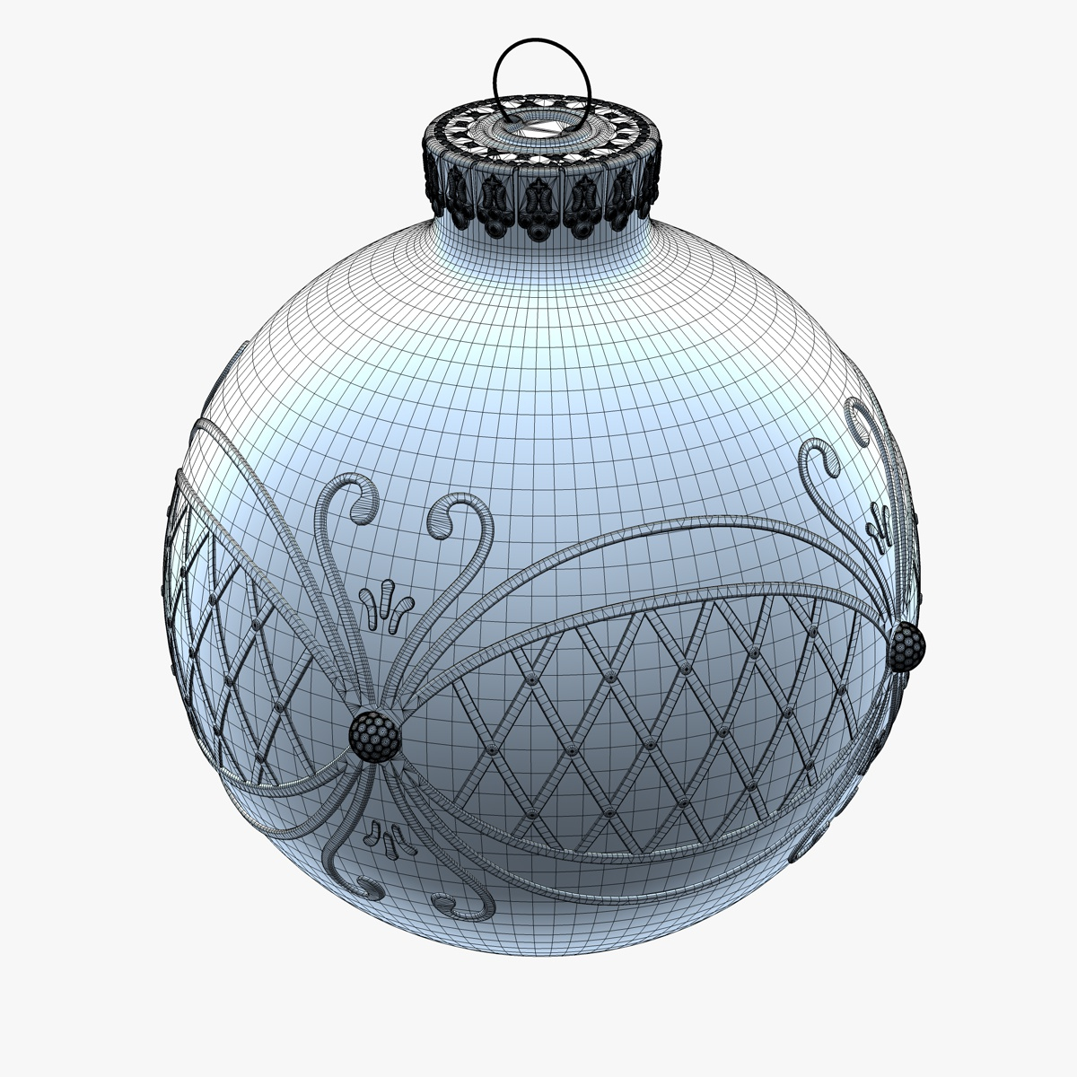 christmas ball 3d ma