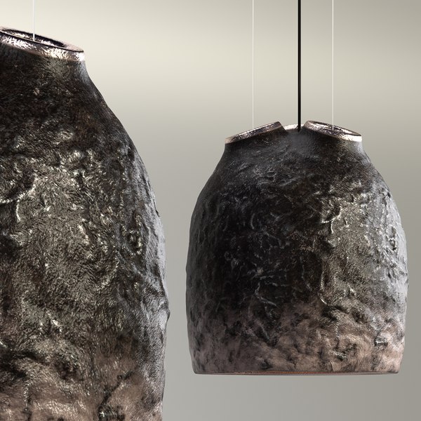 Crust Pendant Light Corona 2015 3D model - TurboSquid 2016073