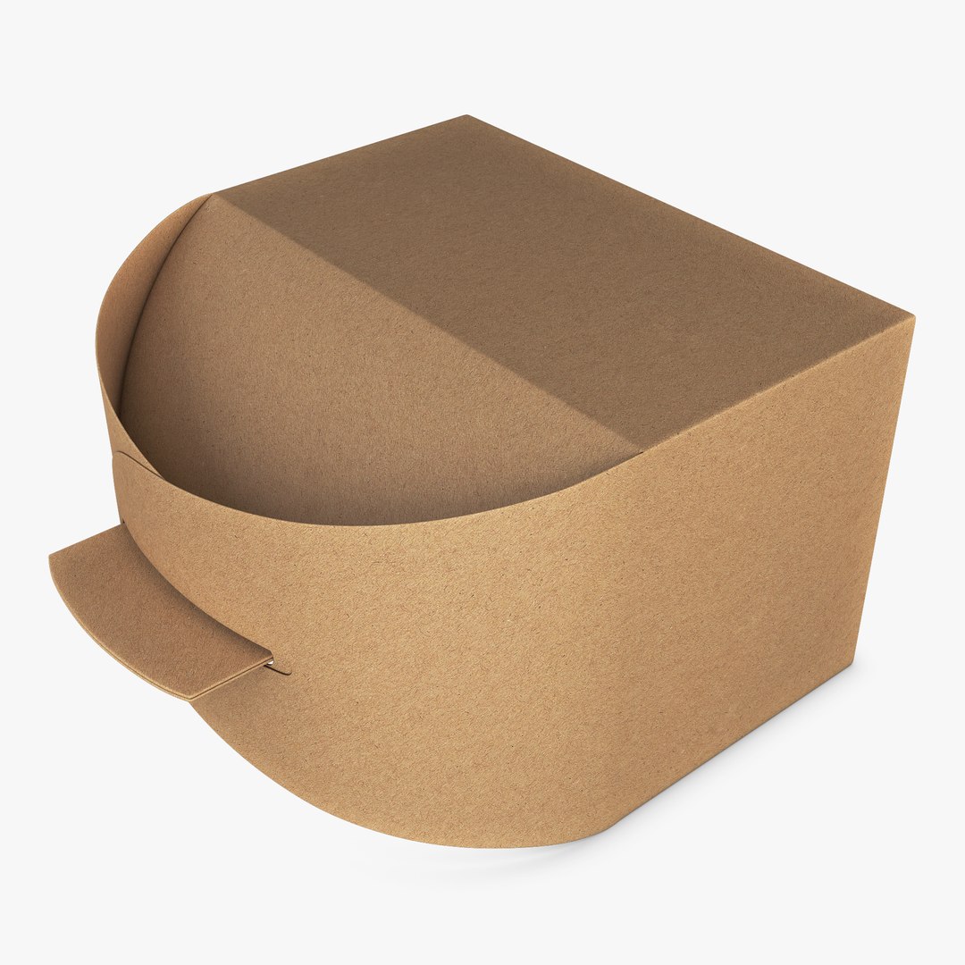 3D Package Cardboard Treat Box M 1 - TurboSquid 2146945