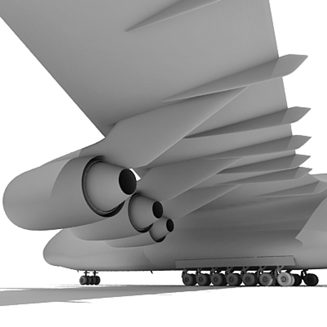 3d Model Of Antonov An-225 Mriya
