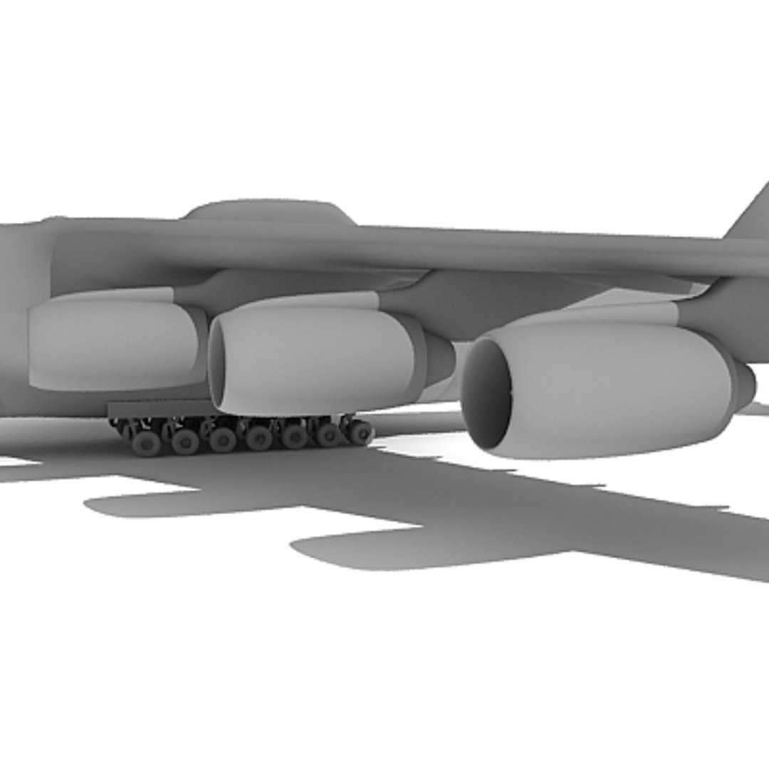 3d Model Of Antonov An-225 Mriya