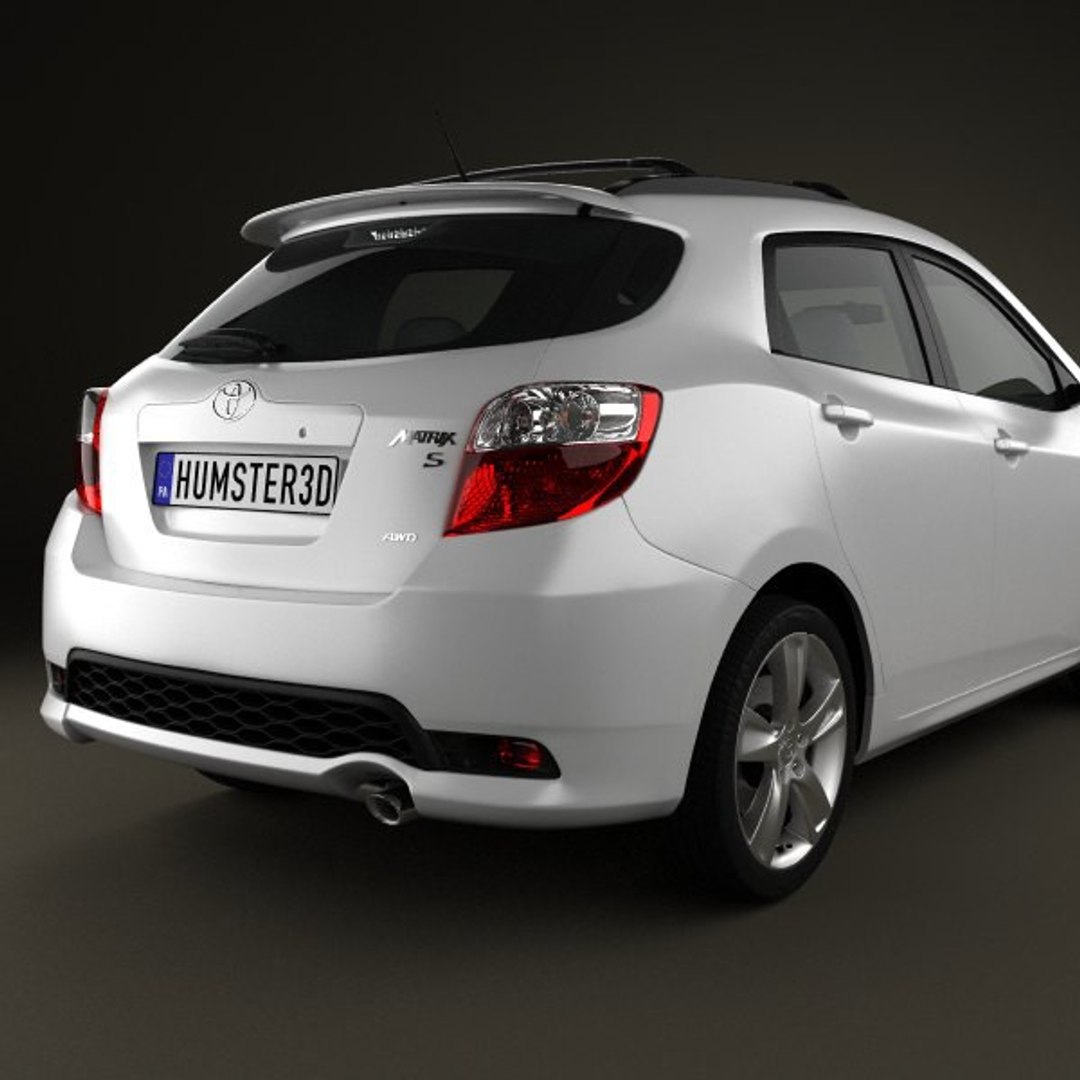 3d toyota matrix voltz model