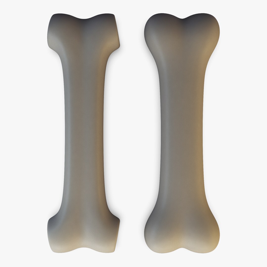 Cartoon Bone v 2 3D - TurboSquid 1811068