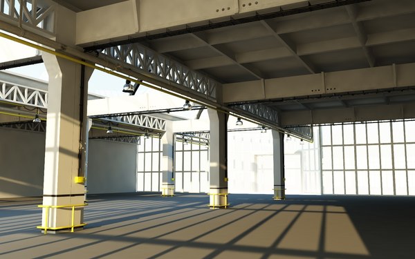 3d model hall