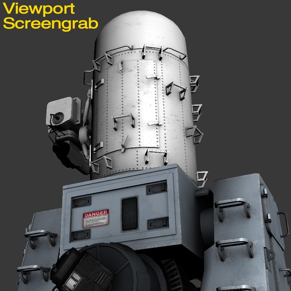 modelo 3d Phalanx Mk-15 Raytheon CIWS - TurboSquid 716976