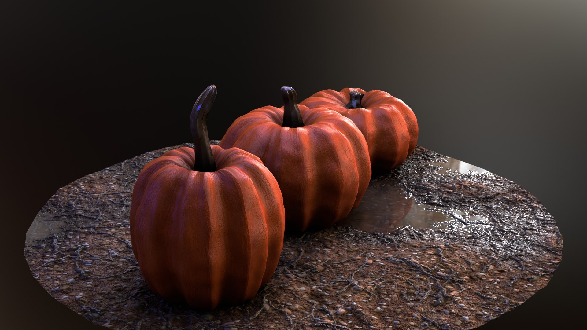 Lowpoly Pumpkins 3D Model - TurboSquid 1960549