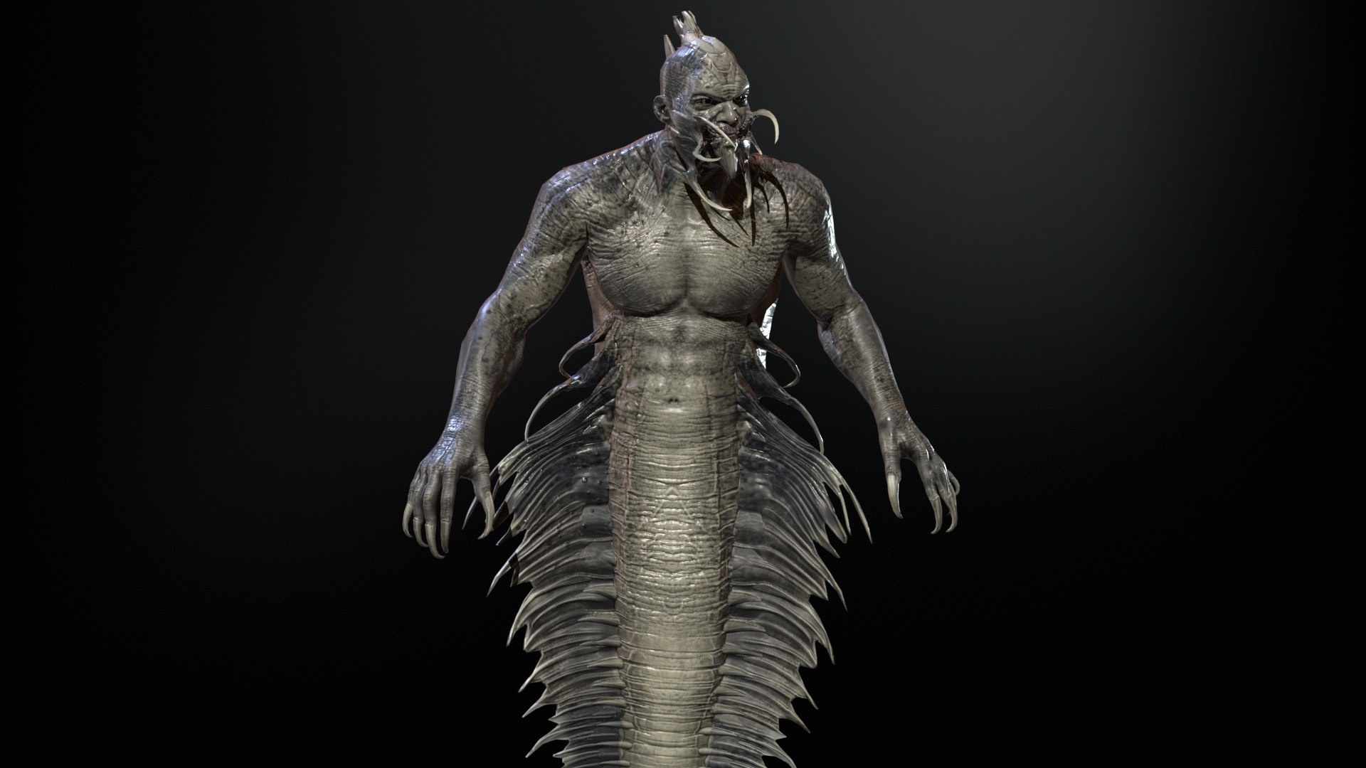 3D Mutant6R1 - TurboSquid 2284723