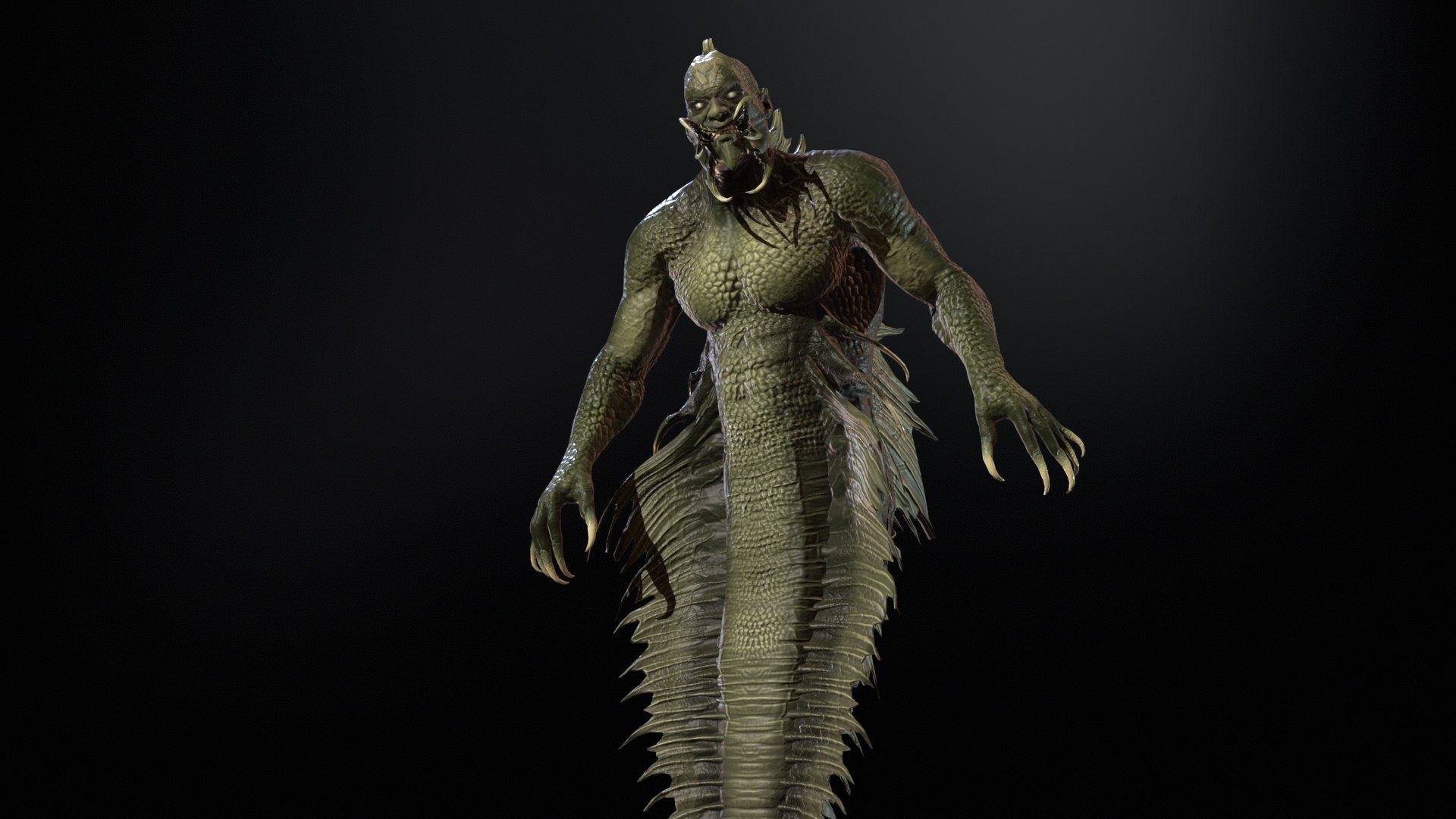 3D Mutant6R1 - TurboSquid 2284723