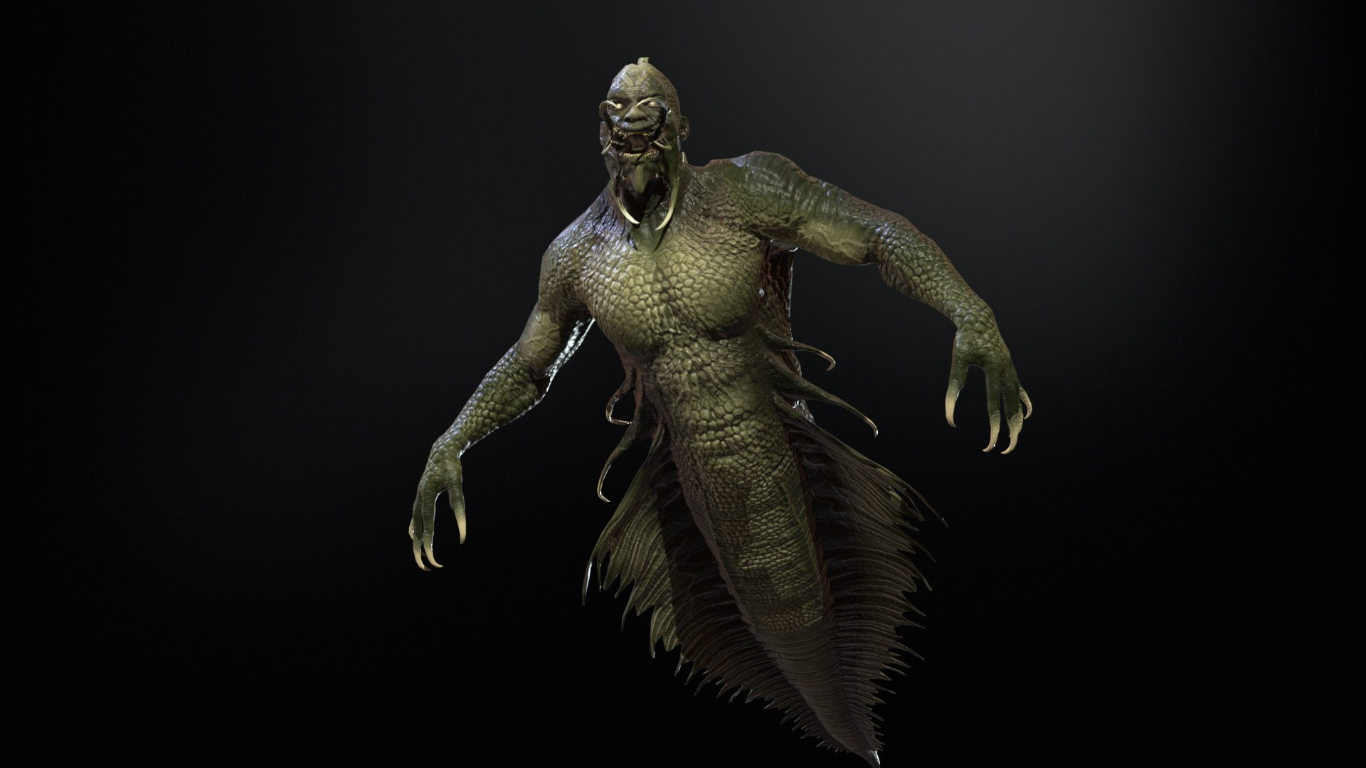 3D Mutant6R1 - TurboSquid 2284723