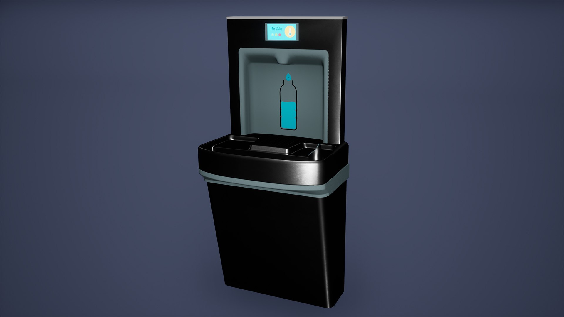 3D Water Station - TurboSquid 1731253