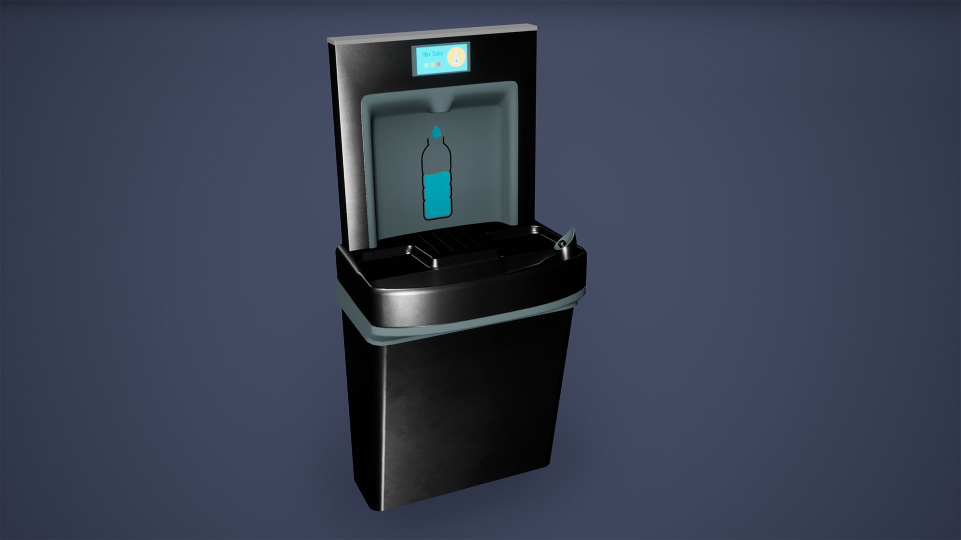 3D Water Station - TurboSquid 1731253