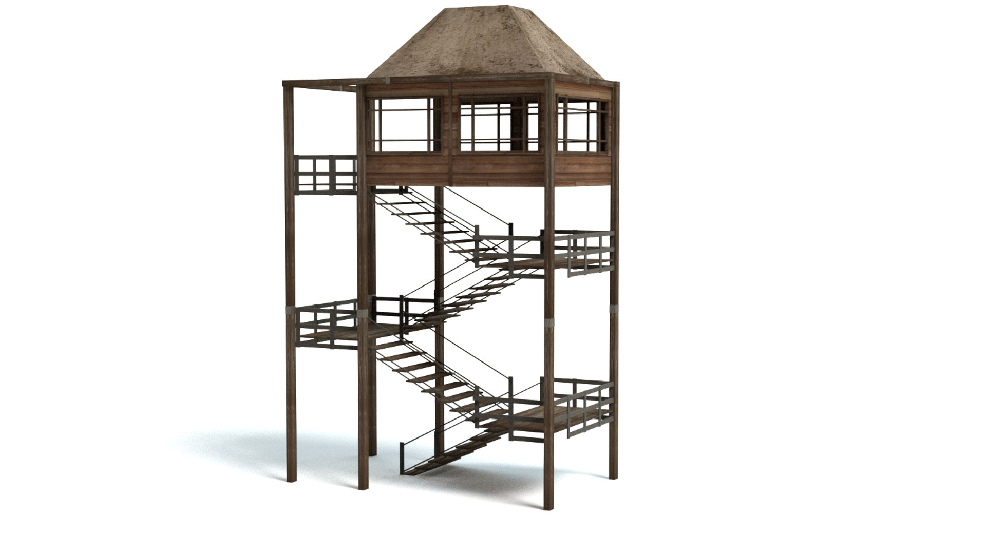 3D Tower Model - TurboSquid 1287410