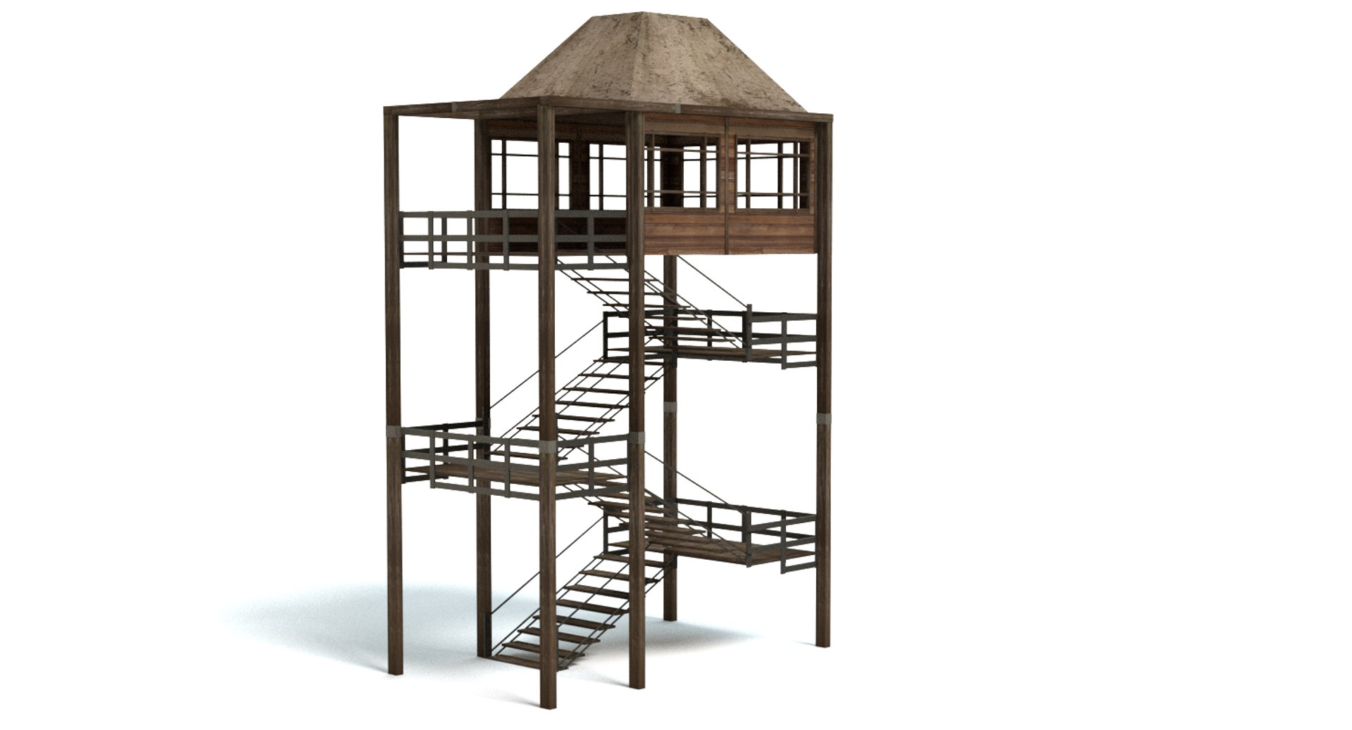 3D Tower Model - TurboSquid 1287410