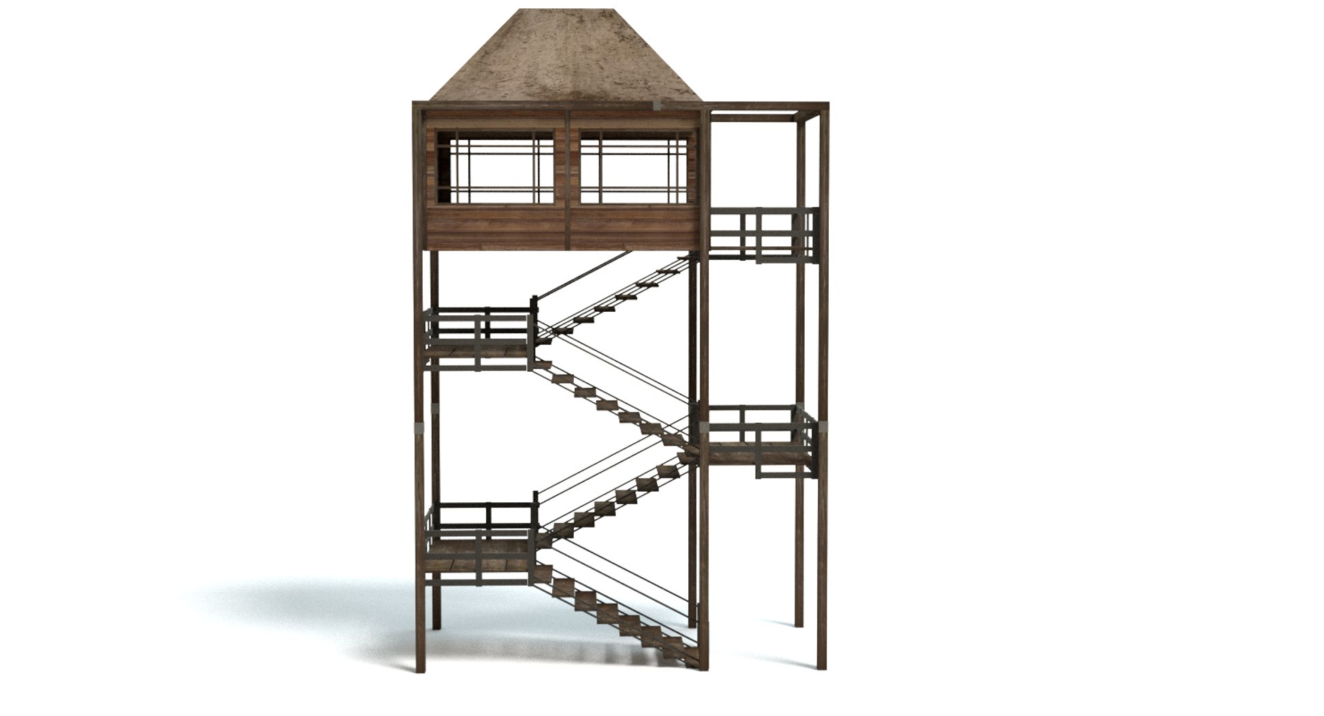 3D Tower Model - TurboSquid 1287410