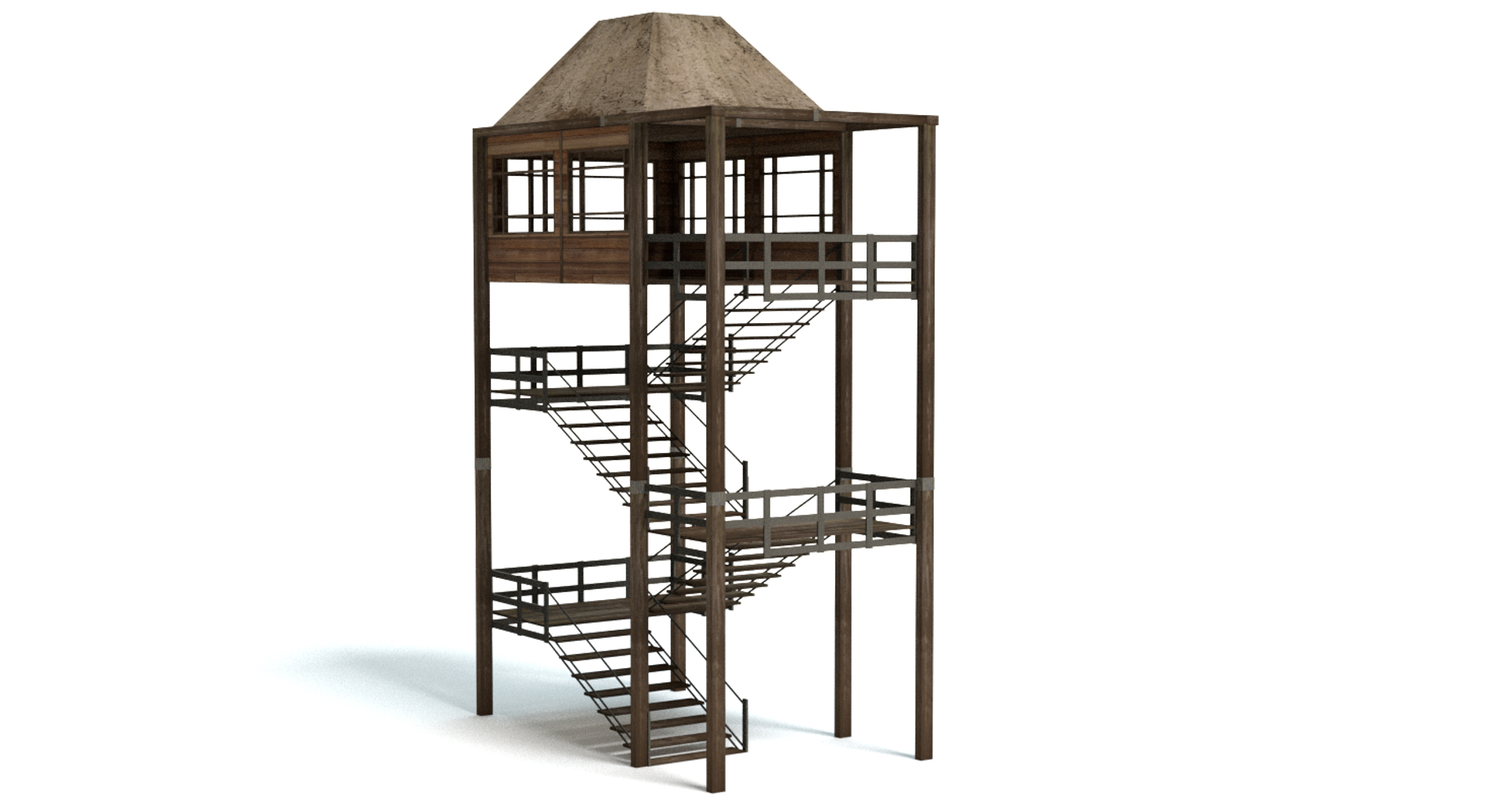 3D Tower Model - TurboSquid 1287410