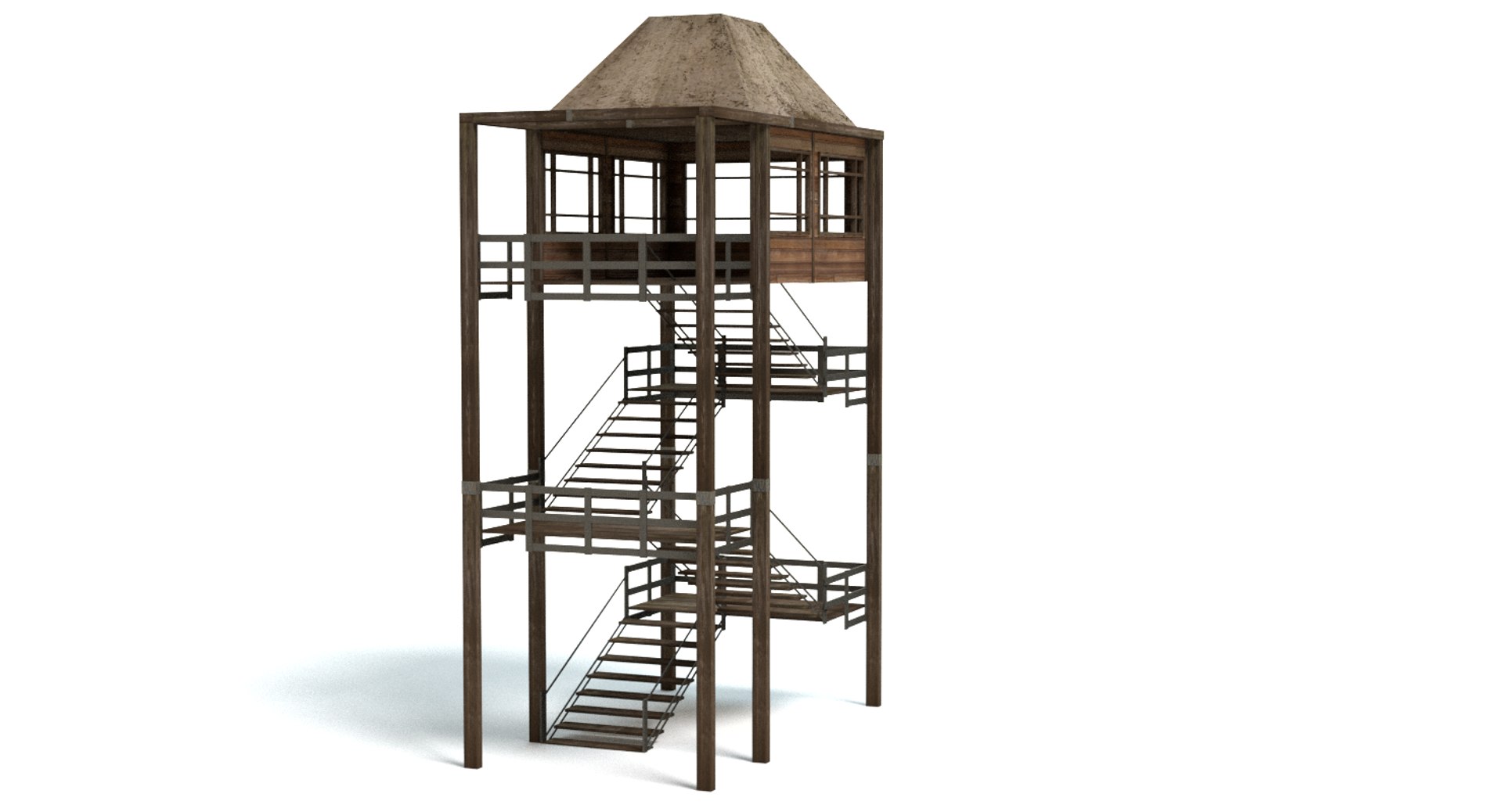 3D Tower Model - TurboSquid 1287410