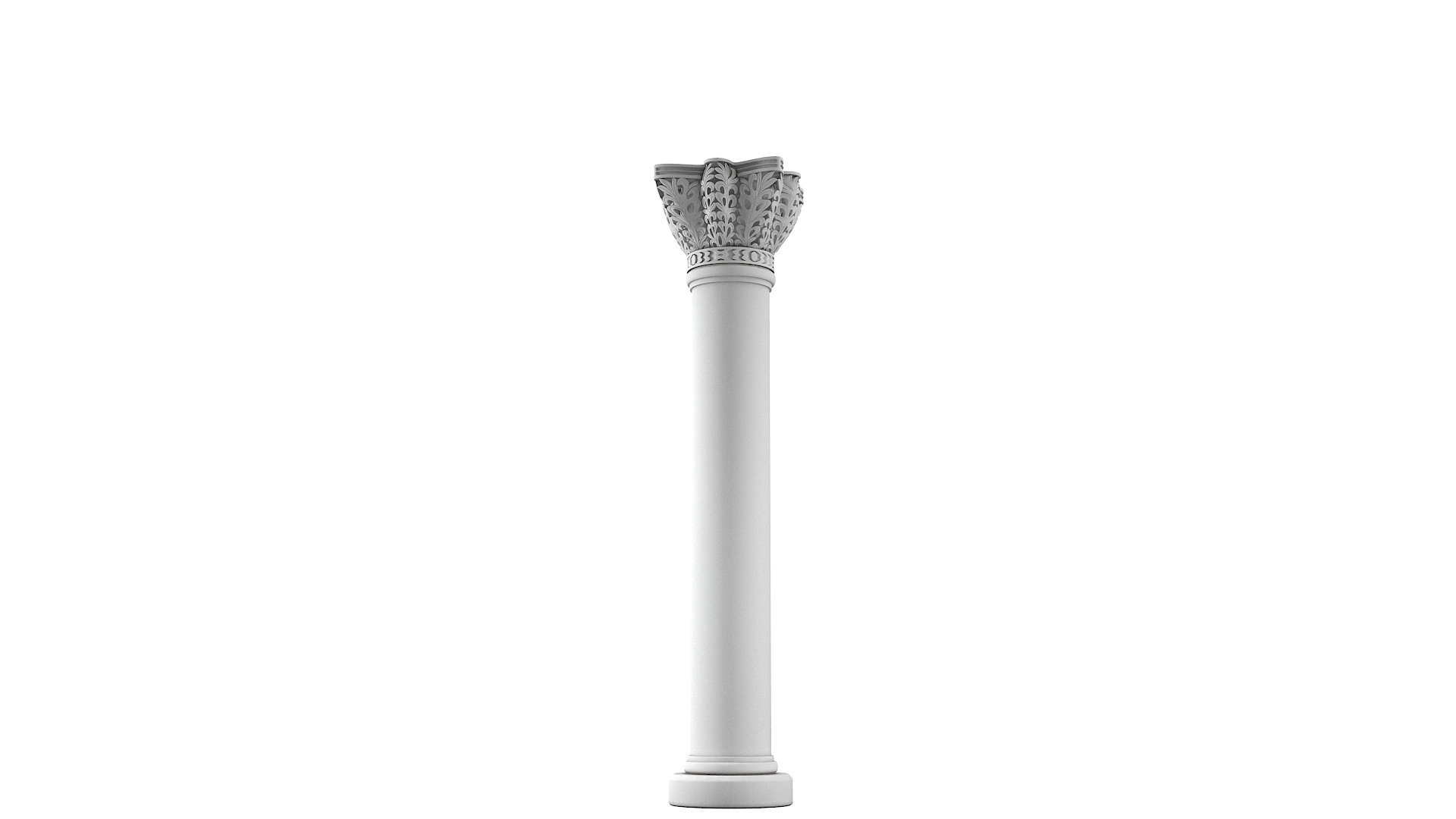 3D Model Gothic Column - TurboSquid 1788383