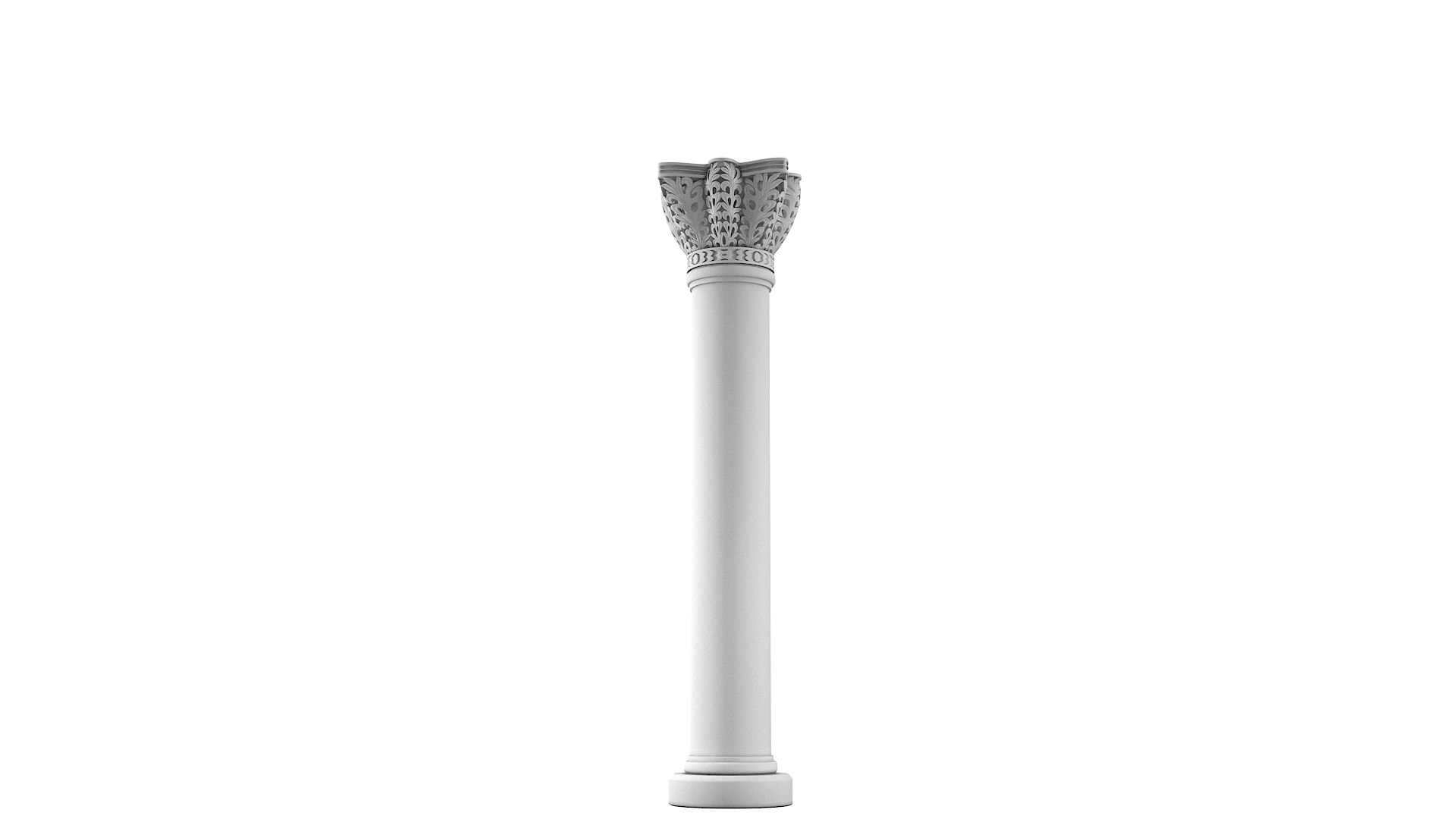 3D Model Gothic Column - TurboSquid 1788383