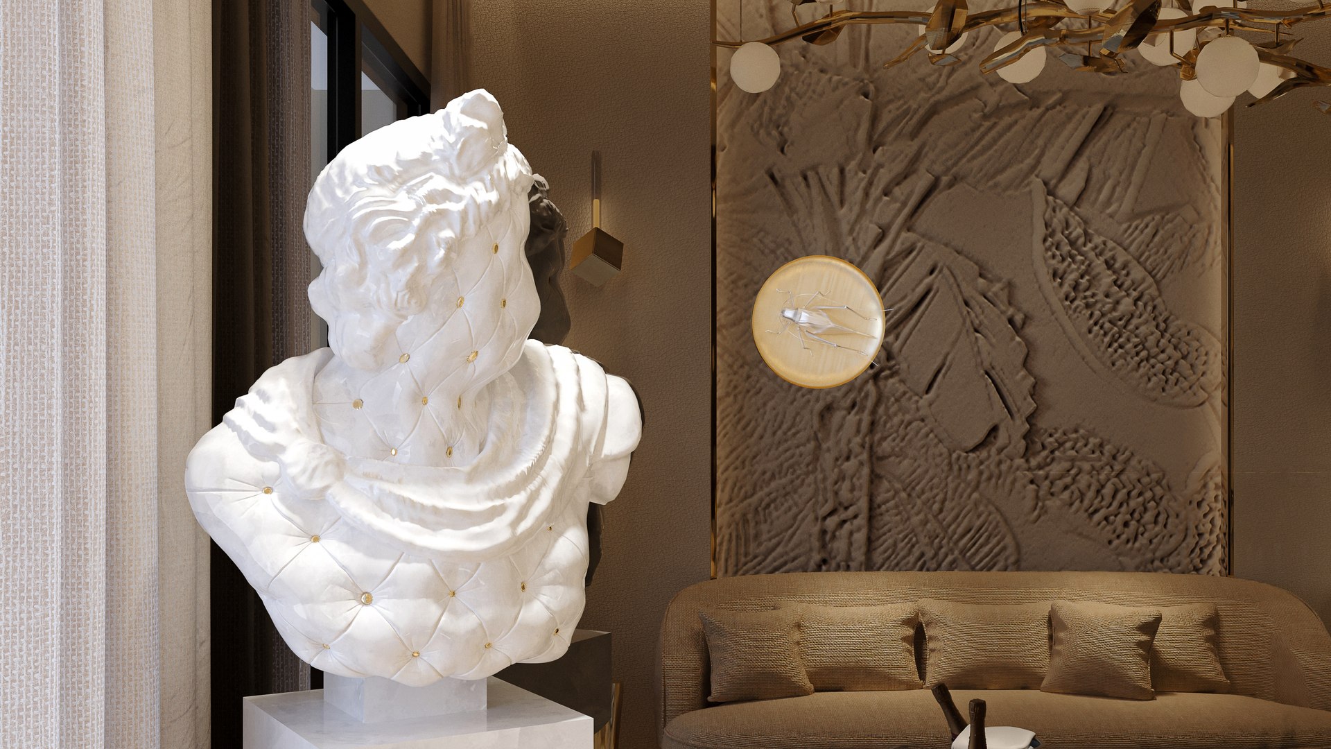 Interior Scene Using BOCA DO LOBO Brand Collection - SCENE 01 3D Model ...