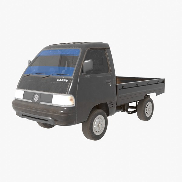 Suzuki Carry Futura Pick up 3D model - TurboSquid 1964294