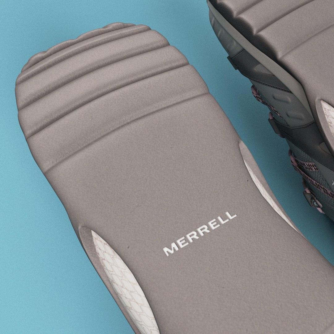 3d Mens Shoes Merrell Model