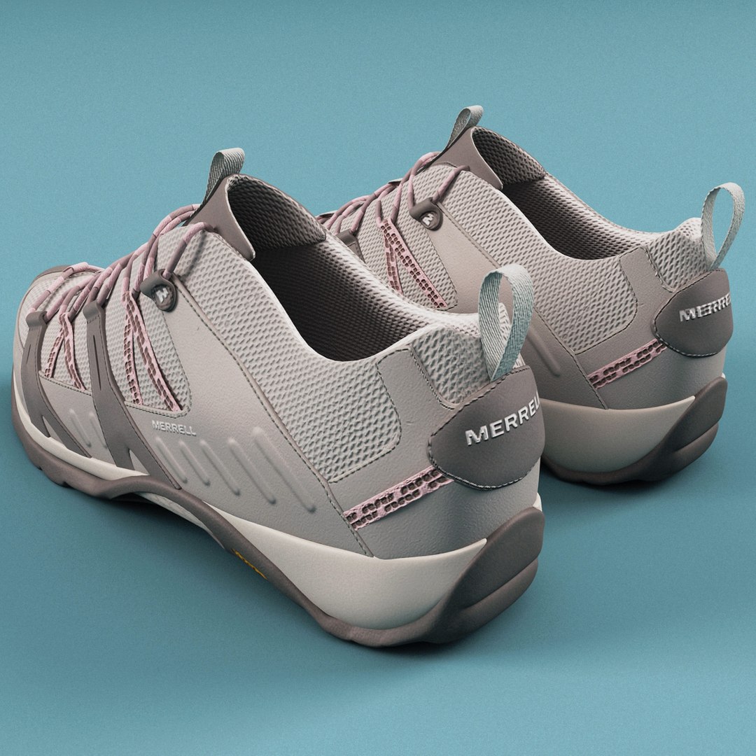 3d Mens Shoes Merrell Model