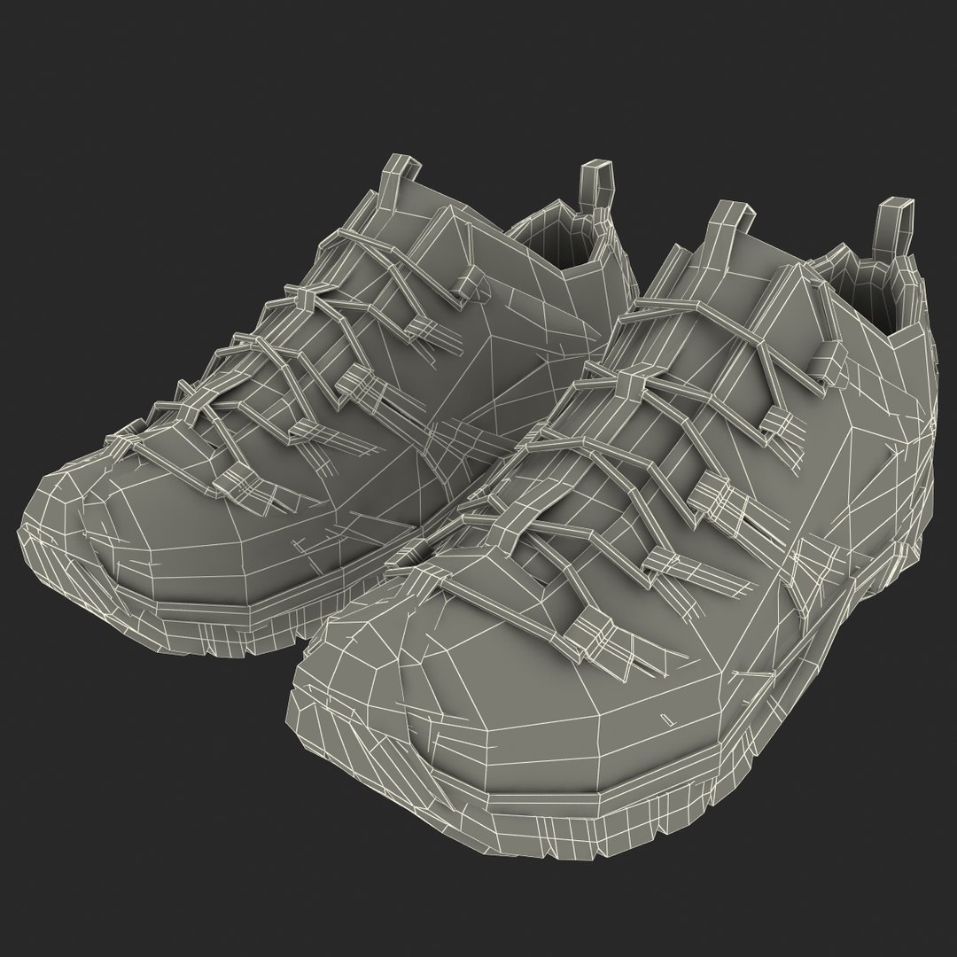 3d Mens Shoes Merrell Model
