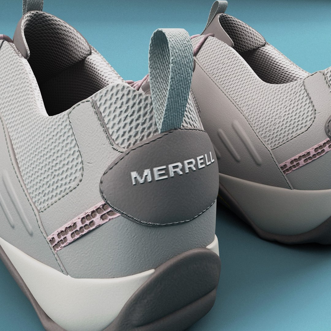 3d Mens Shoes Merrell Model