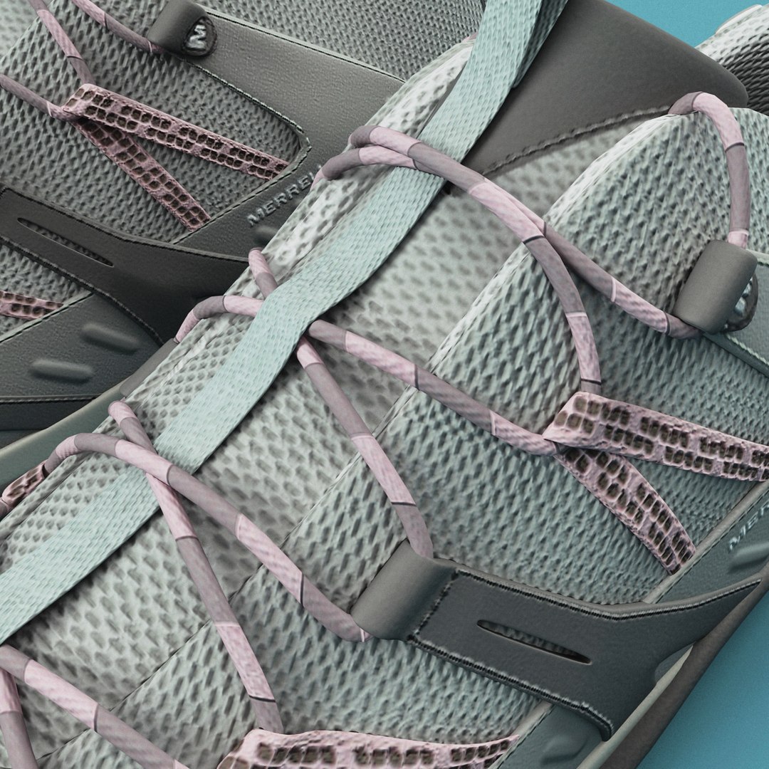 3d Mens Shoes Merrell Model